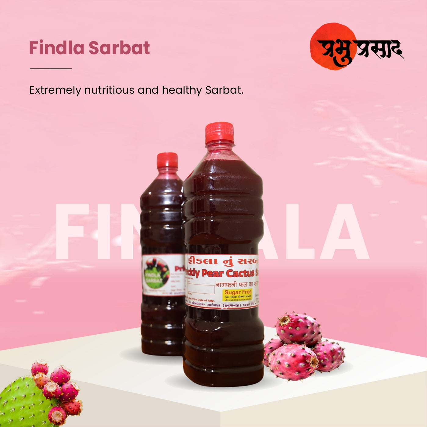 Findla Sarbat – Prickly Pear Cactus Sharbat (Sugar-Free & Healthy Ener ...